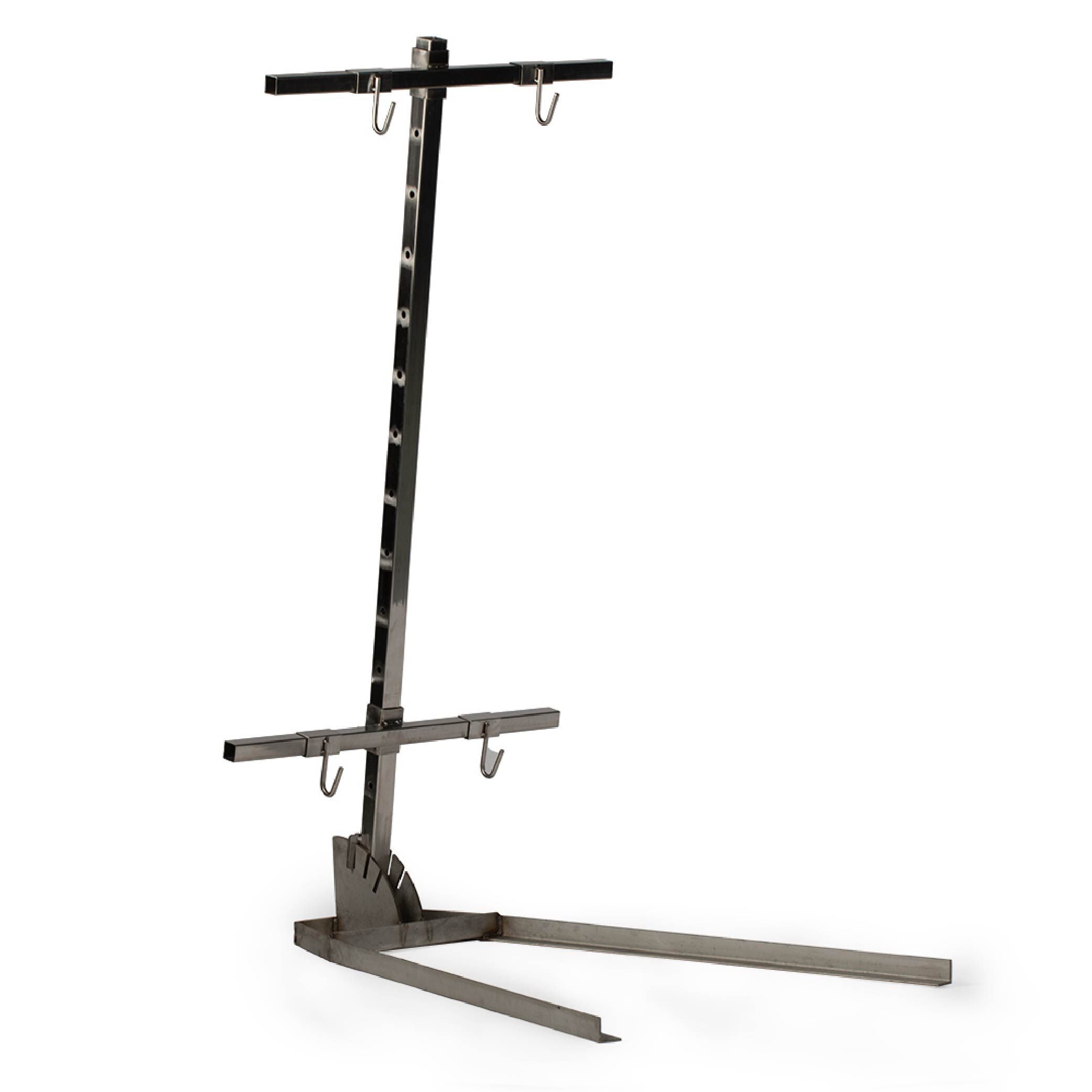 Scratch and Dent, Stainless Steel Asado Cross with Adjustable Base ...