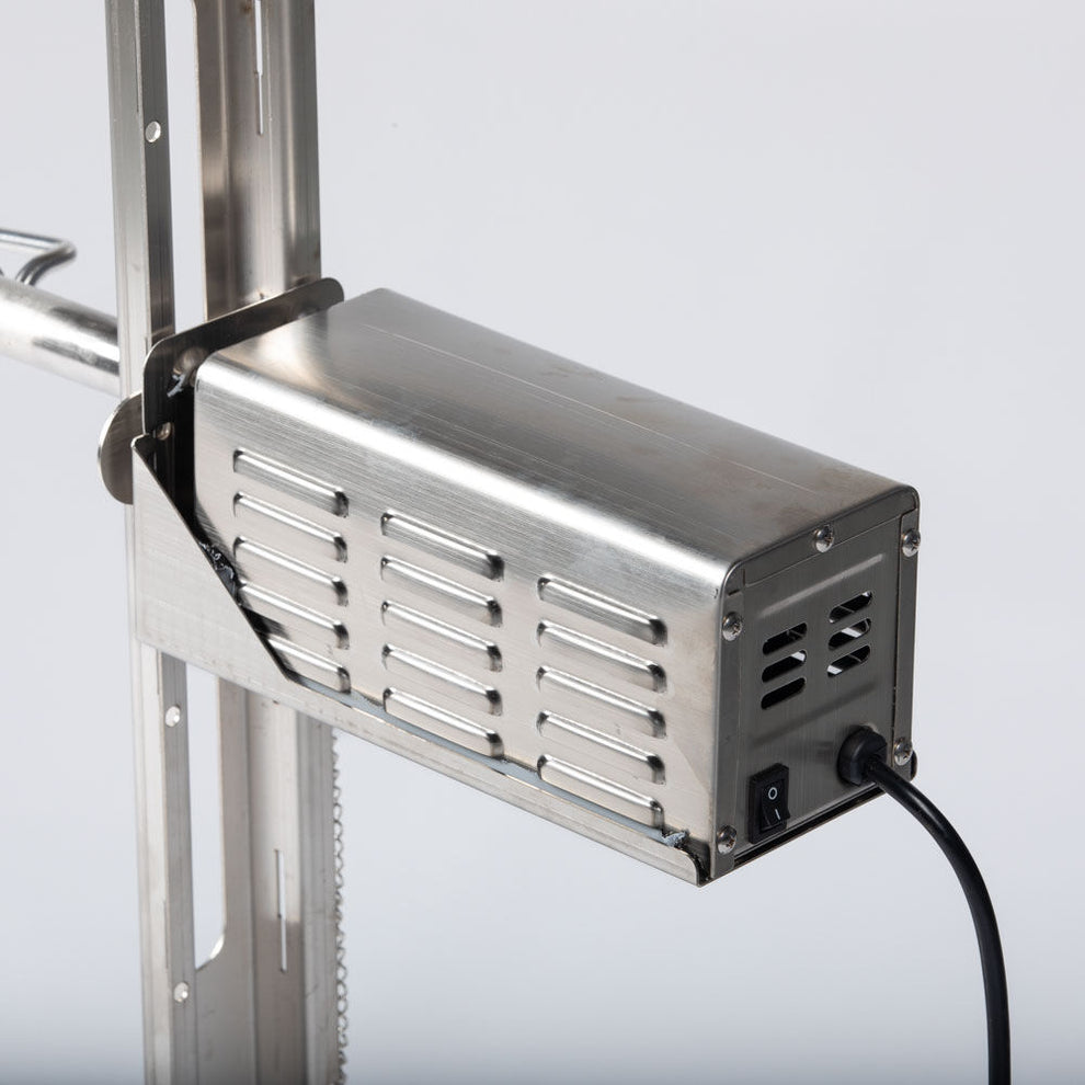 Scratch and Dent, 25W Spit Tripod Rotisserie Roaster Stand | Ash & Ember