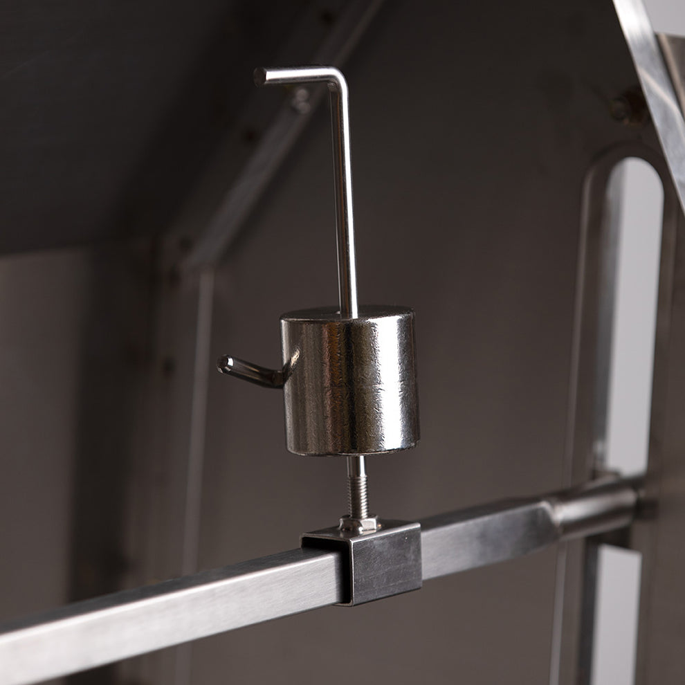 Counterbalance for 1" Square Spit Rod | Ash & Ember