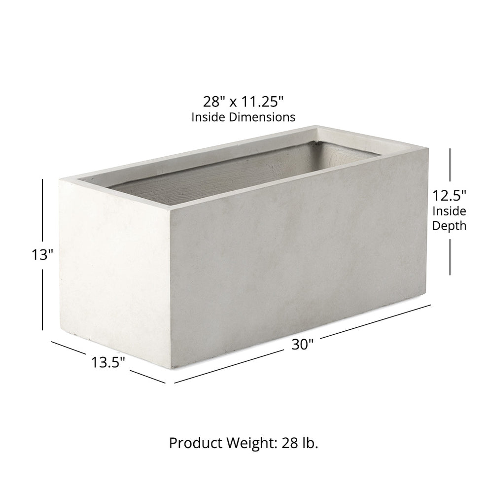 Short Box Planter | Ash & Ember