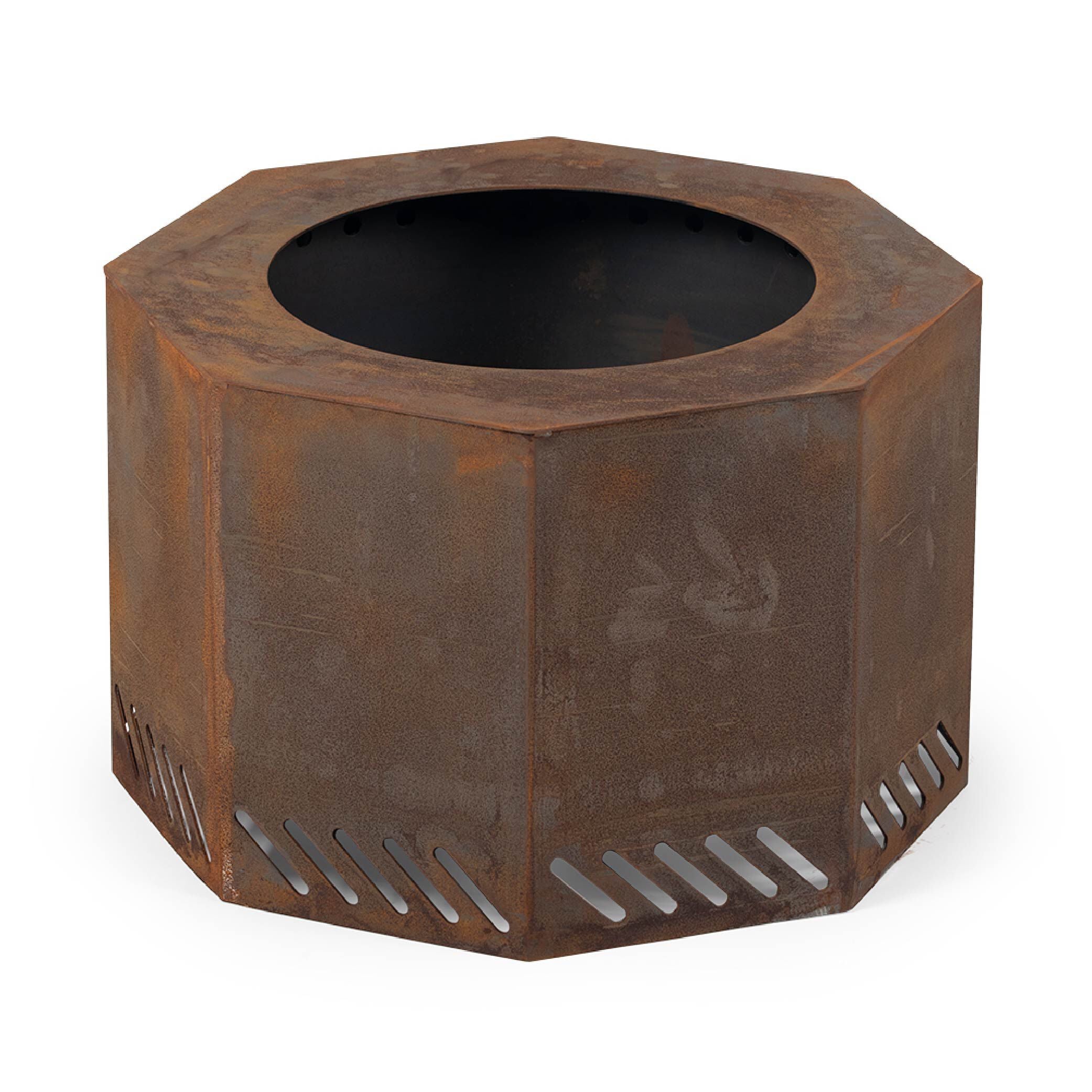 Scratch and Dent, Corten Steel Low Smoke Fire Pit | Ash & Ember