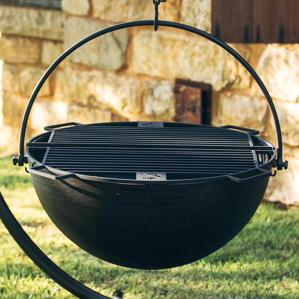 Cast Iron Cauldron Fire Pit | Ash & Ember