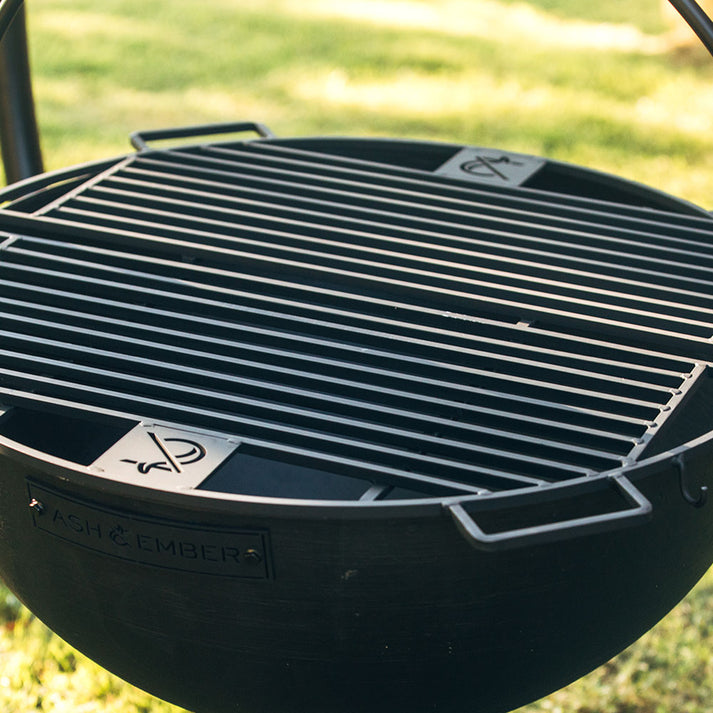 Cast Iron Cauldron Fire Pit | Ash & Ember